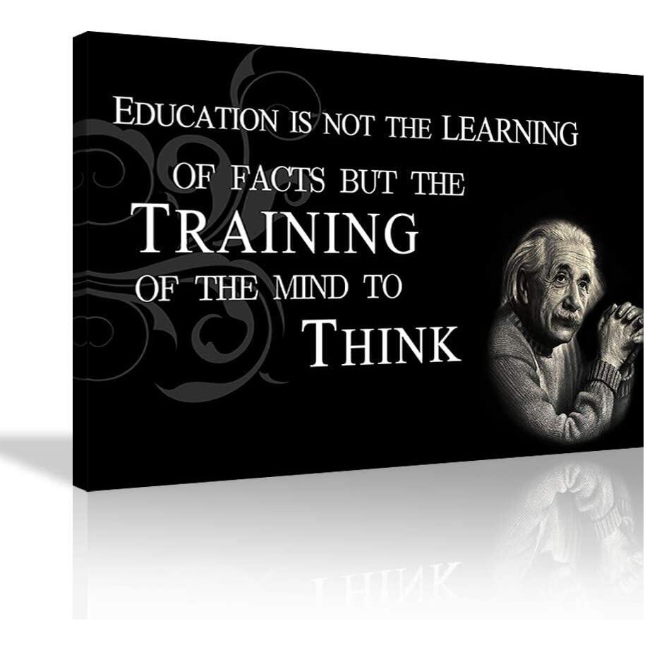 Albert Einstein Motivational Quotes Wall Decals Inspirational ...