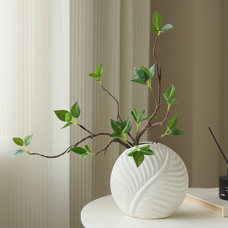 Ins Artificial Tree Branch Simulated Green Plants Minimalism Tabletop ...