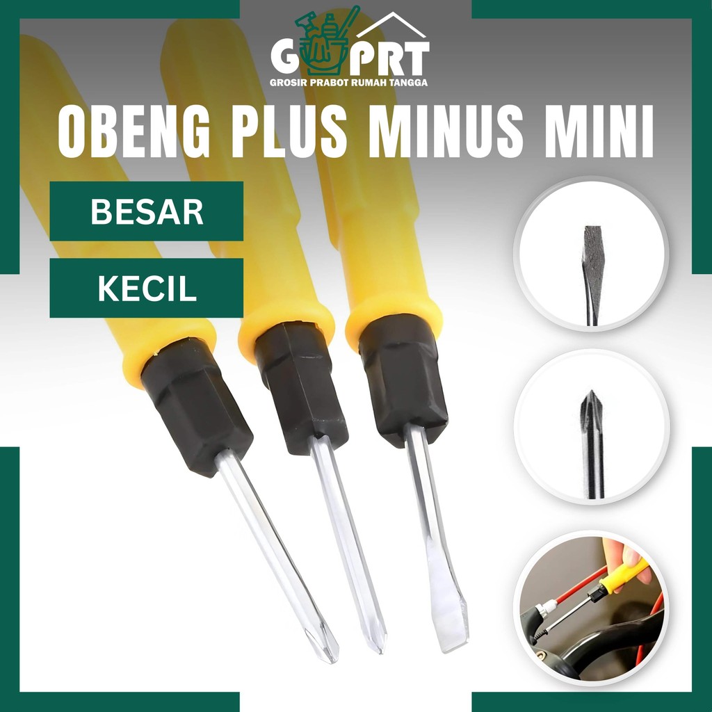 Screwdriver Plus Minus 2 4 Inch Inch Two Way Reciprocating Screwdriver ...