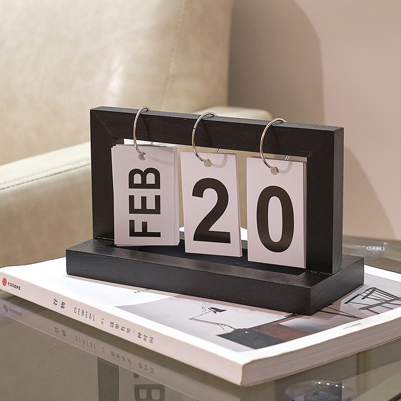 Customized ins Creative Simple Modern Bedroom Advanced Calendar Desk ...
