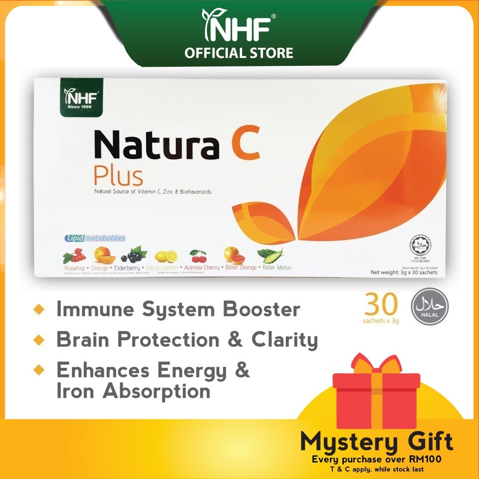 NHF Natural C / Natura C / Vitamin C - Boost Immunity, Antioxidants ...