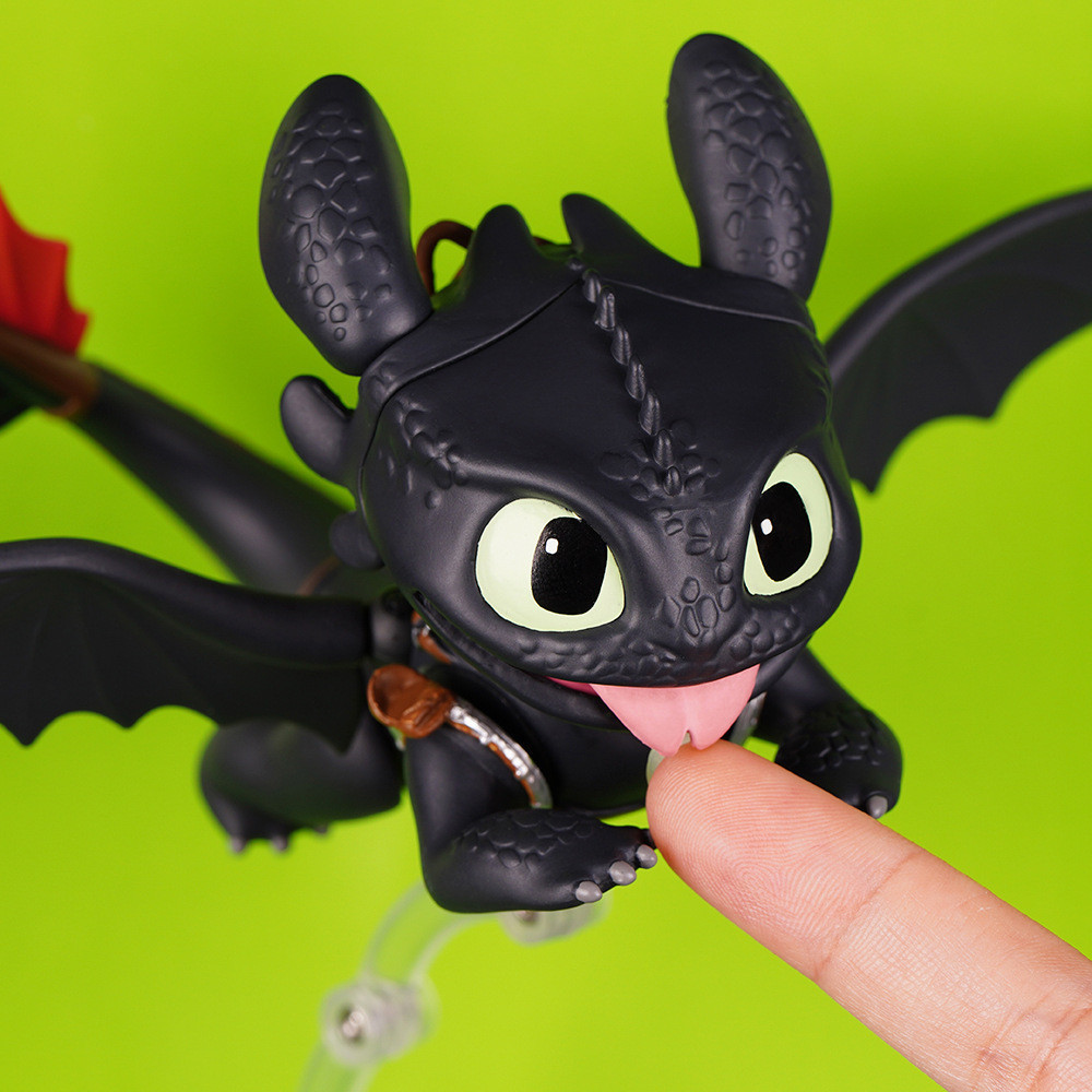 2025 How to Train Your Dragon Nendoroid Toothless Action Figure How to ...
