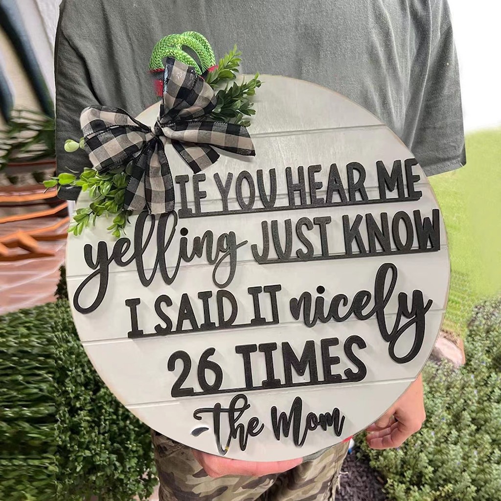 Panas # Kraf Kayu Kreatif Easter Baru Tanda Alu-aluan Tanda Pintu ...