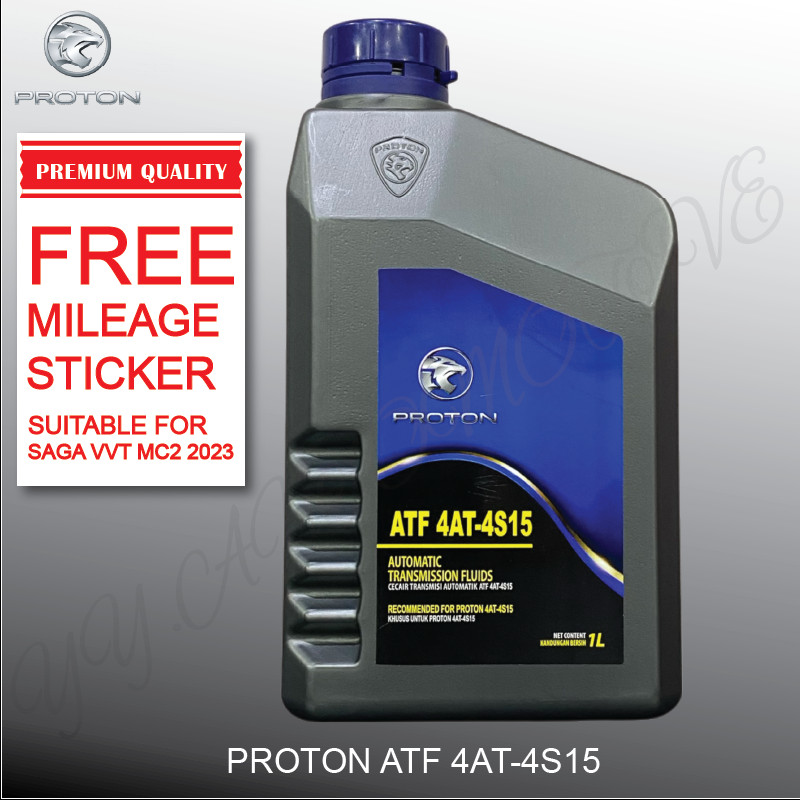NEW ORI ATF 4AT-4S15 PROTON AUTO OIL 1L SAGA VVT MC2 4 SPEED ...