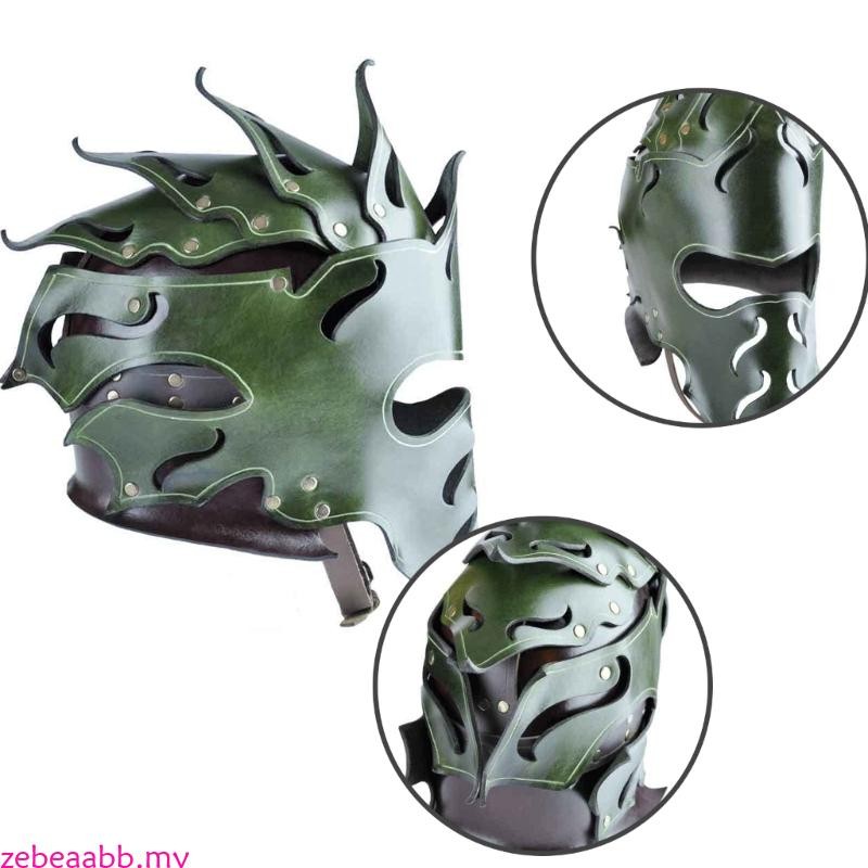 zebeaabb Medieval Style Renaissance Helmet Steampunk Knight Pirate ...