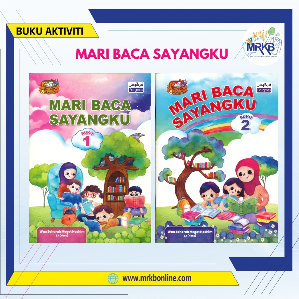 [FARGOES] Mari Baca Sayangku - Bacaan & Aktiviti | Shopee Malaysia