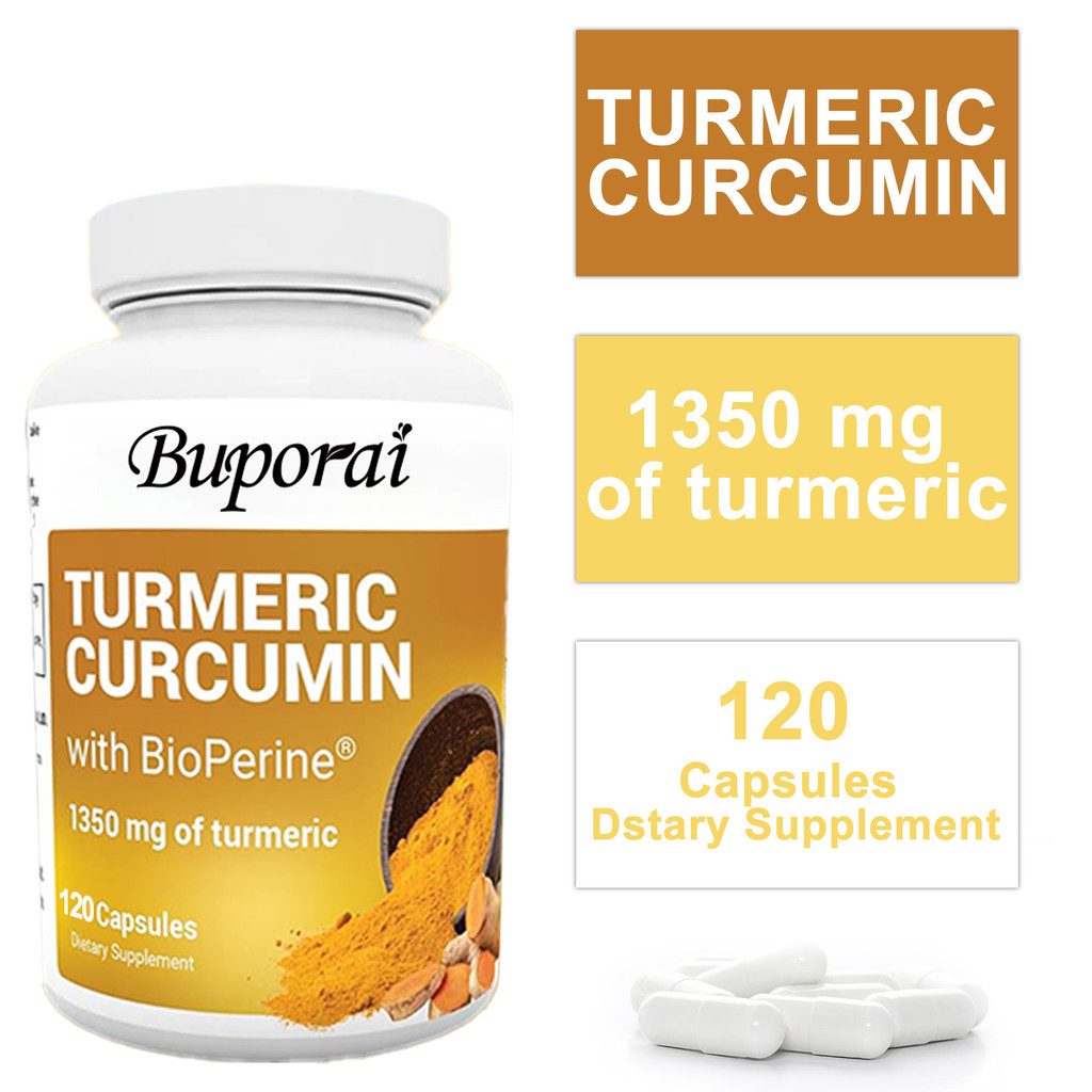 Turmeric Curcumin with Bioperine 95% Curcuminoids - Turmeric Curcumin ...