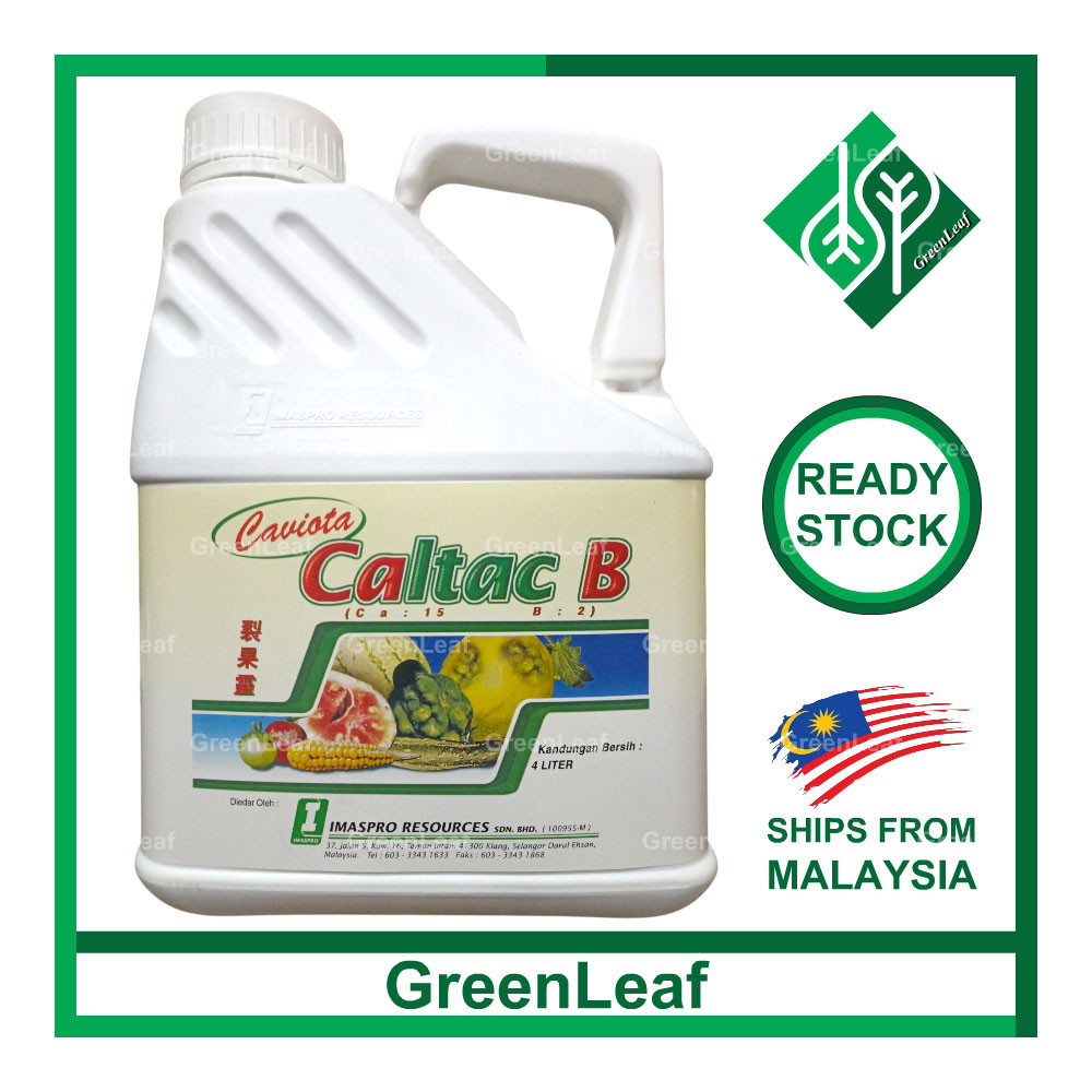 Caviota Caltac B 4L Baja Foliar Cecair Air Imaspro Calcium Boron Liquid ...