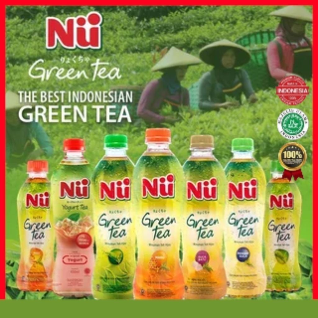 Nu Green tea | Niu Green Tea | Yogurt Tea 450ml | Shopee Malaysia