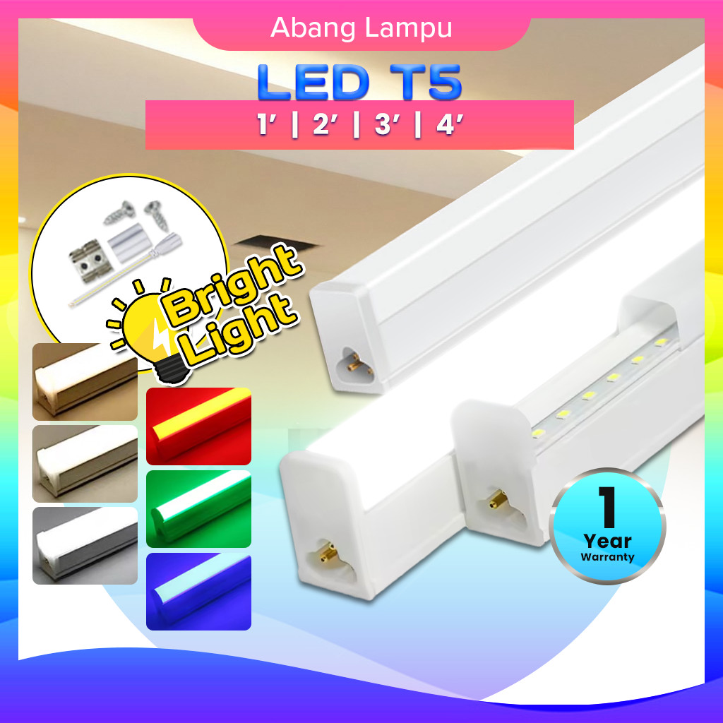 1ft/2ft/3ft/4ft T5 LED High Quality Led Lighting T5 Tube With Connector ...