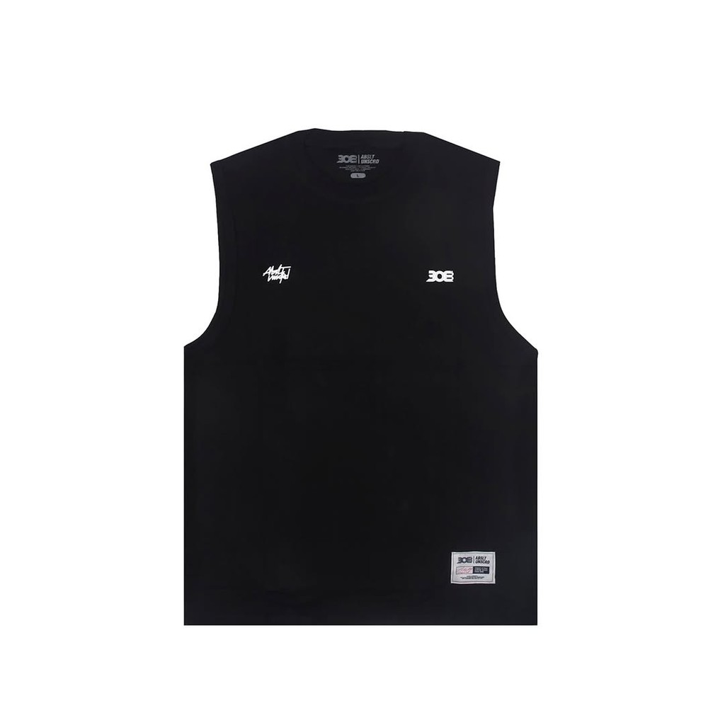 308 ABSLTUNSCRD - TSHIRT TANK 308 LOGO TAG RUNNING - BLACK | Shopee ...