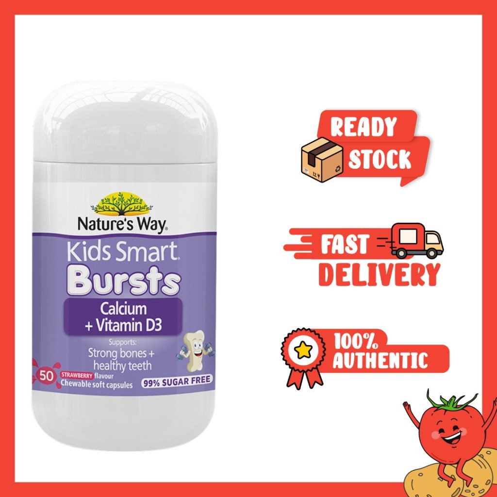 Nature's Way Kids Smart Calcium + Vitamin D3 | Shopee Malaysia