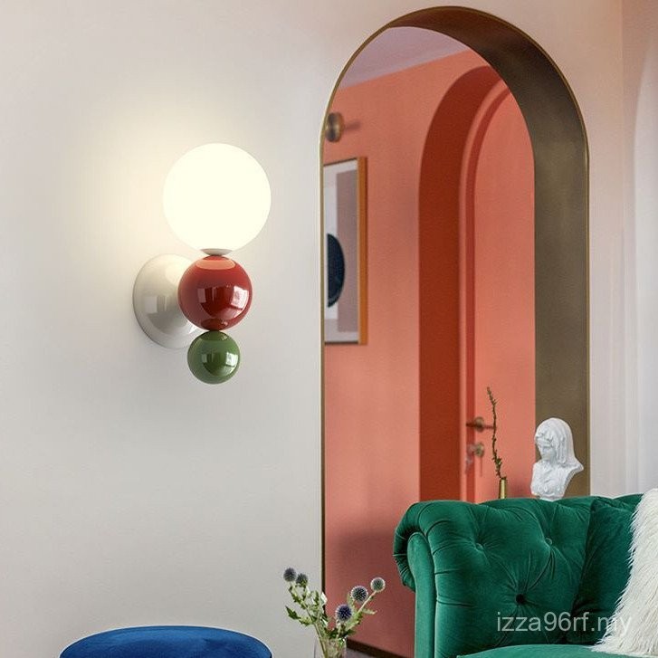LAMPU DINDING RUANG TAMU MODEN BAUHAUS WALL LAMP MINIMALIST AESTHETIC ...