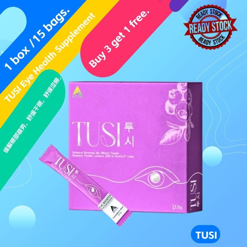 ORIGINAL TUSI Eye Health Supplement PROMO Children's Myopia Adult Eye ...