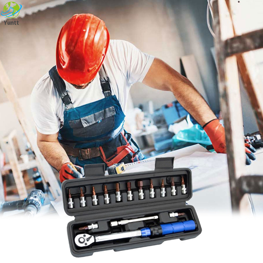 TL 16PCS Torque Wrench High Precise Torque Preset Wrenches 2-24N. m ...