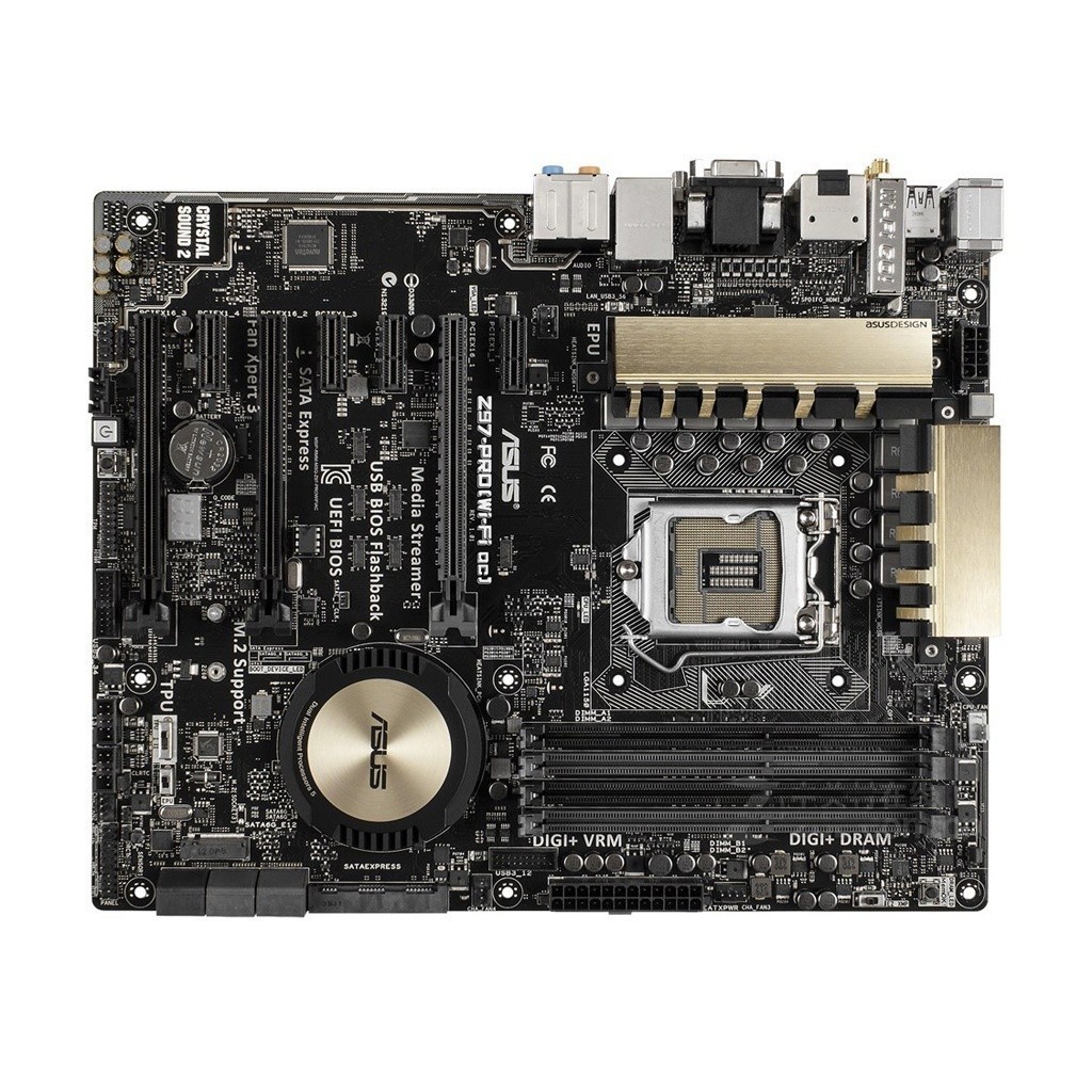 Asus Z97-PRO (Wi-Fiac) Z97 12 Phase Power Supply with WIFI Support ...