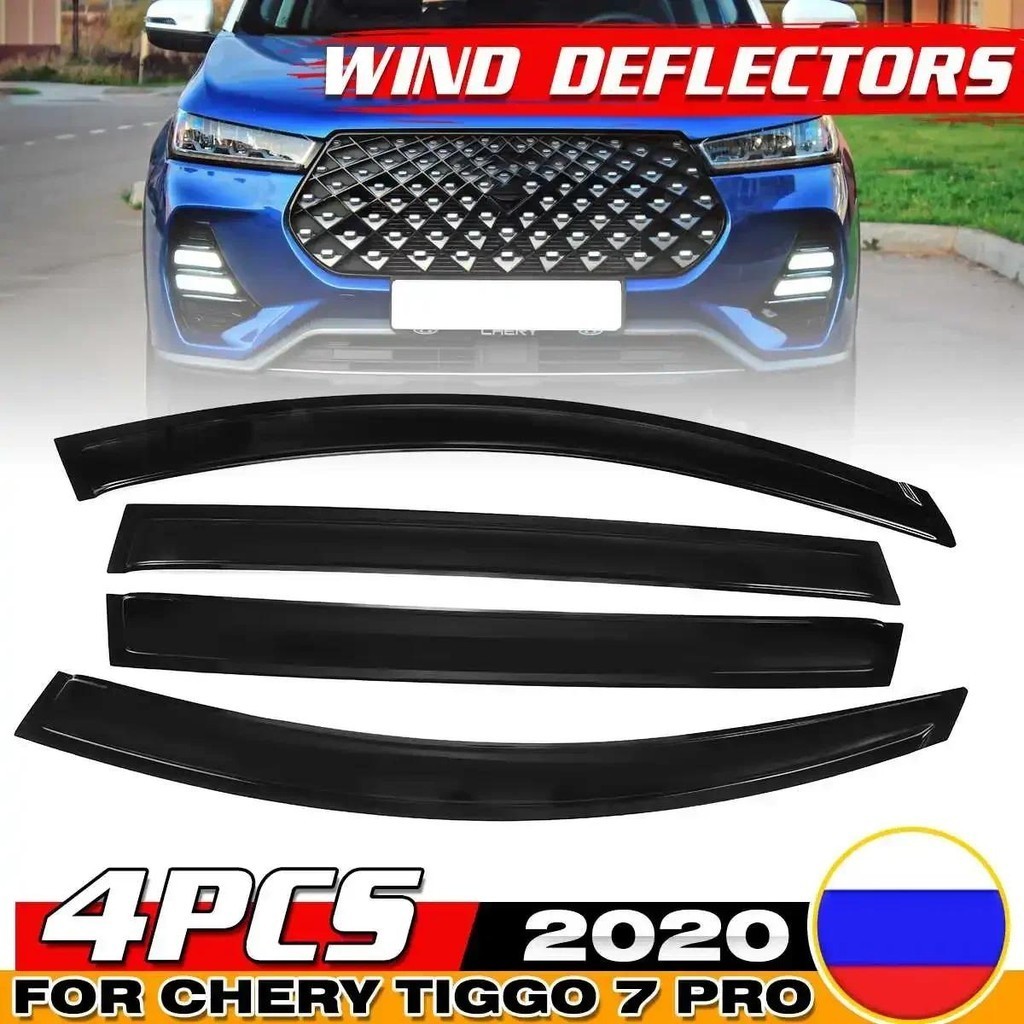 4pcs Car Side Window Deflector Visor Vent For Chery Tiggo 7 Pro 2020 ...