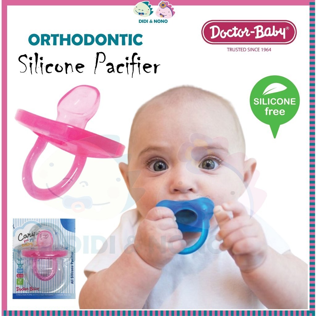 Doctor Baby All full Silicone Pacifier Puting Hisap Puting Kosong shape ...