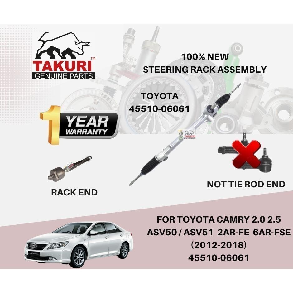 100% NEW STEERING RACK ASSY ASSEMBLY 45510-06071 FOR TOYOTA CAMRY 2.0 2 ...
