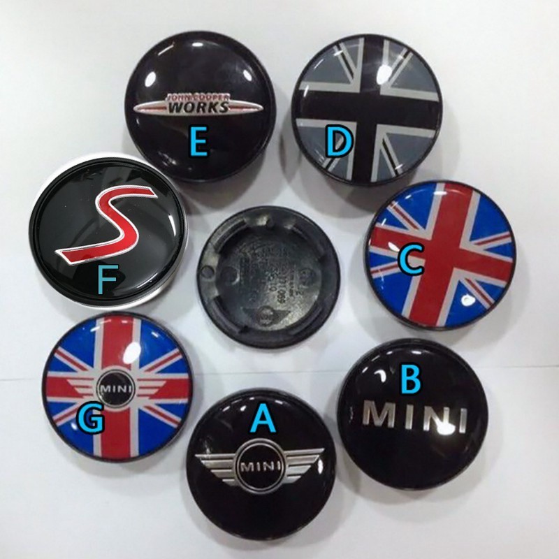 4PCS/set 54mm Wheel rim center hub cover for MINI COOPER Countryman R56 ...