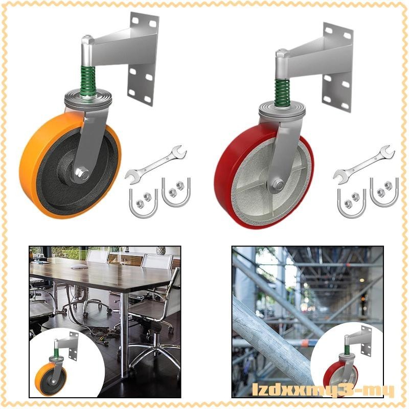 [LzdxxmyfeMY] Fence Gate Wheel Universal Spring Loaded Gate Caster for ...