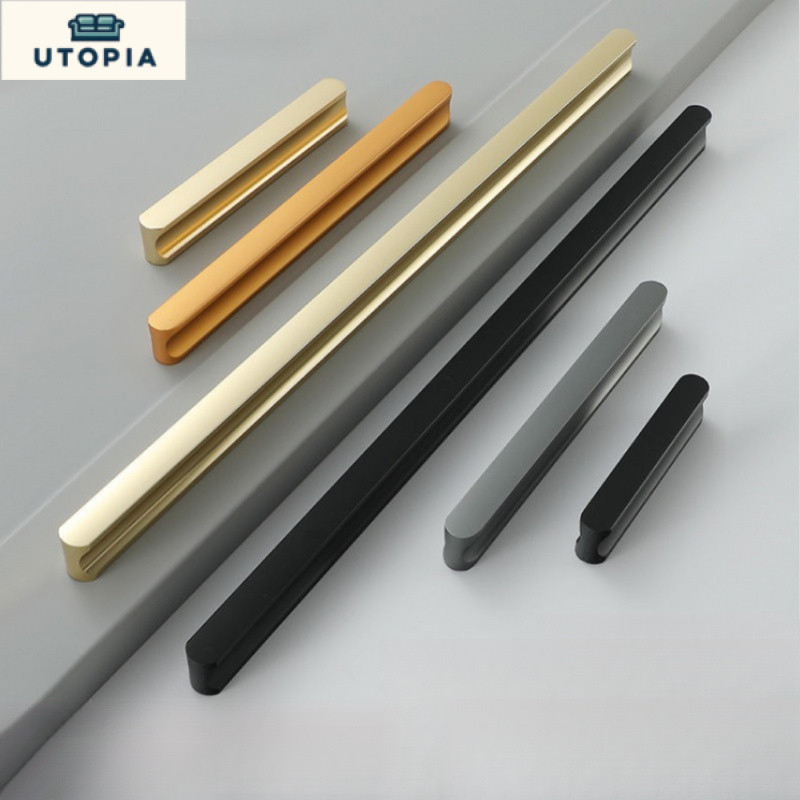 Reka bentuk berbentuk T kepala bulat pemegang sederhana licin tidak ...