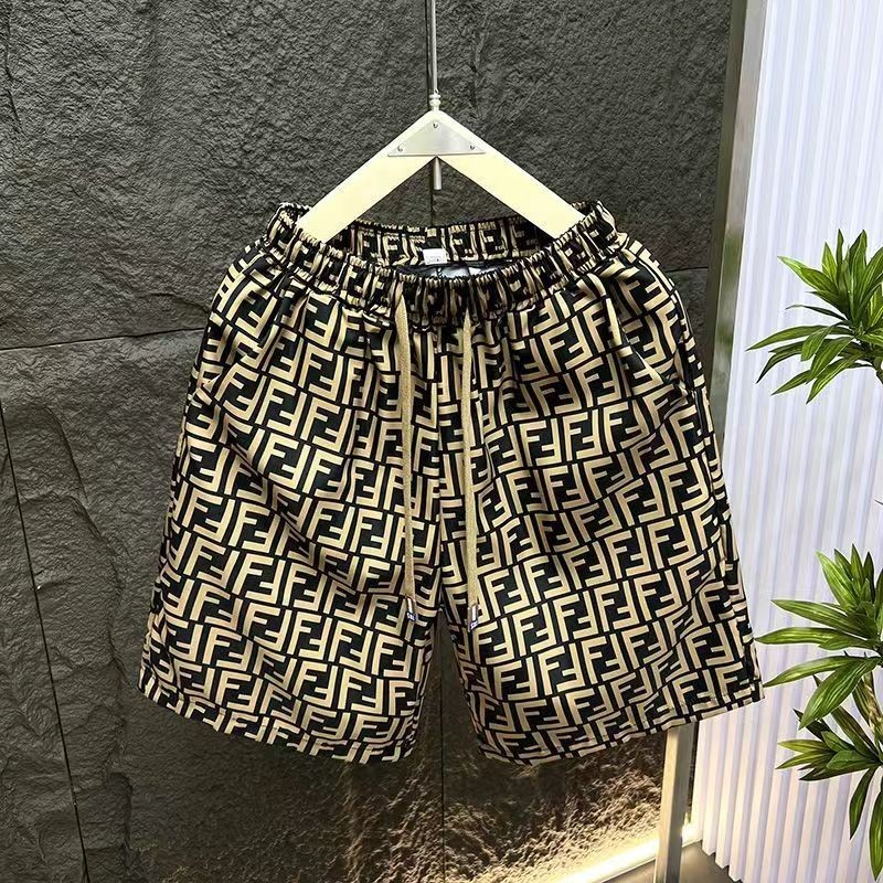Short Shorts Men Full Print F Korean Version Thin Five Points Men ...