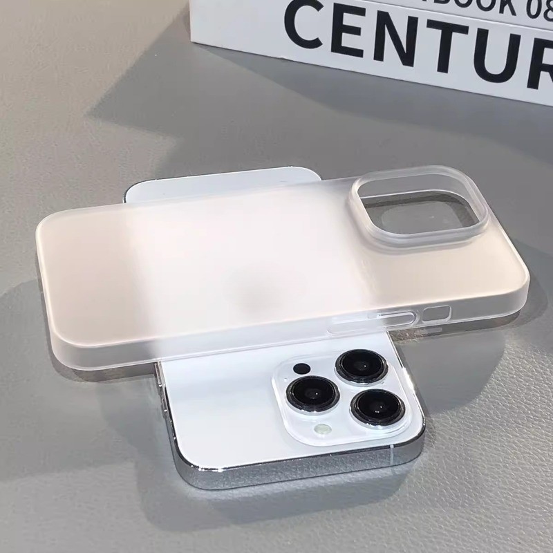 0.3MM Ultra Thin Clear Matte Anti Fingerprint Phone Case for iPhone 16 ...