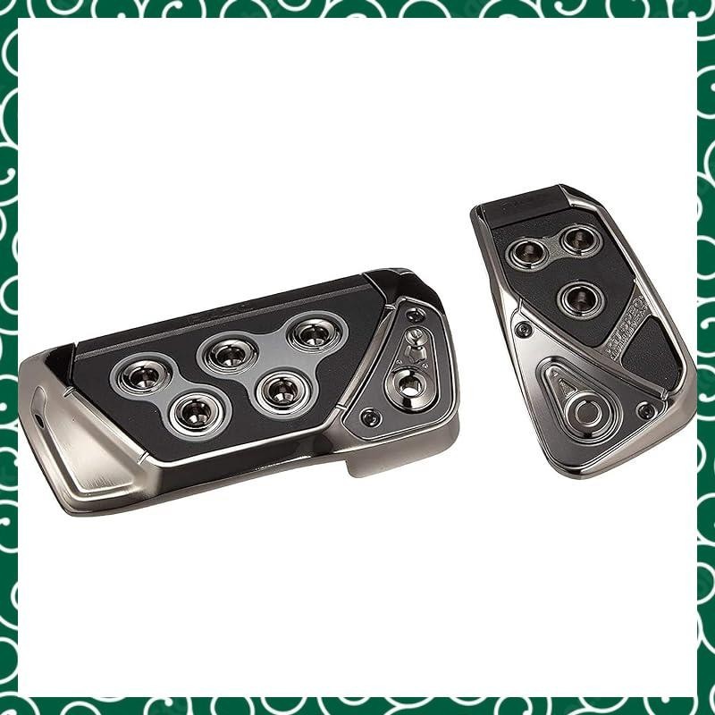 CARMATE Car Pedal Set RAZO GT Spec AT-SS BLACK Chrome Hustler RP109BCR ...