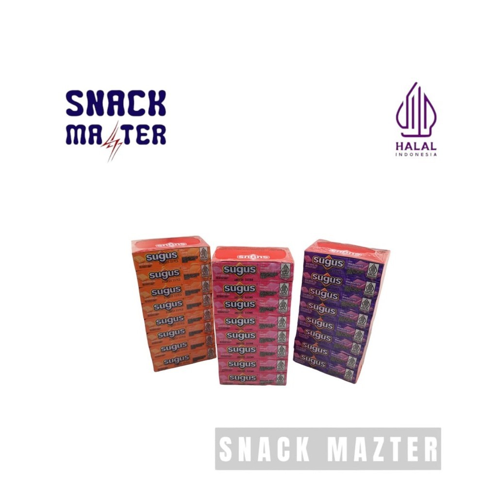 Sugus Soft Candy BOX - Net 30 gr x 24 pcs | Shopee Malaysia