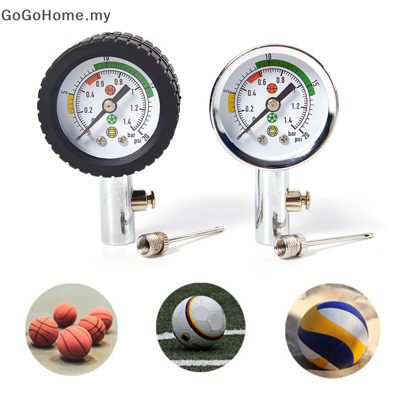 GOG Soccer Ball Pressure Gauge Air Watch Football Volleyball Basketball ...