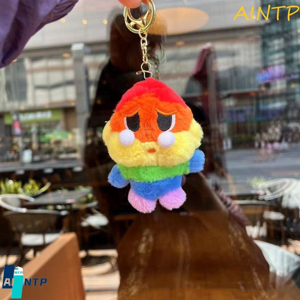 AINTP Rainbow Crybaby Plush Keychain, The Powerpuff Girls Fluffy ...