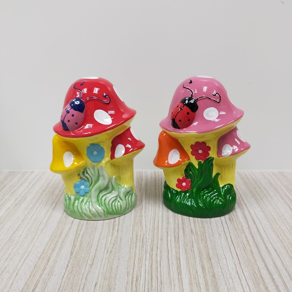 🎁 READY STOCK 🎁 Cute Mushroom Coin Bank Tabung Duit [5231/2C] | Shopee ...