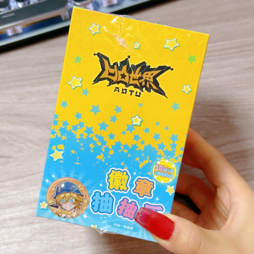 [Whole Box 10 Models] Bump World Bar Badge Lucky Draw Glasses Series ...