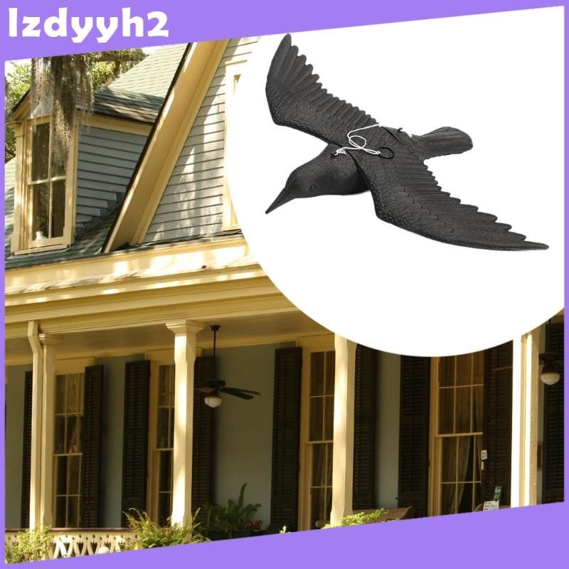 [LzdyyhacMY] Fake Crow Prop Collections Realistic Sculpture for Balcony ...