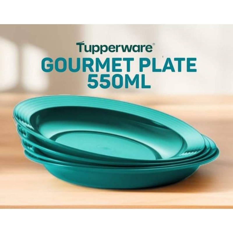 Tupperware Gourmet Plates (4pcs) 550ml | Shopee Malaysia
