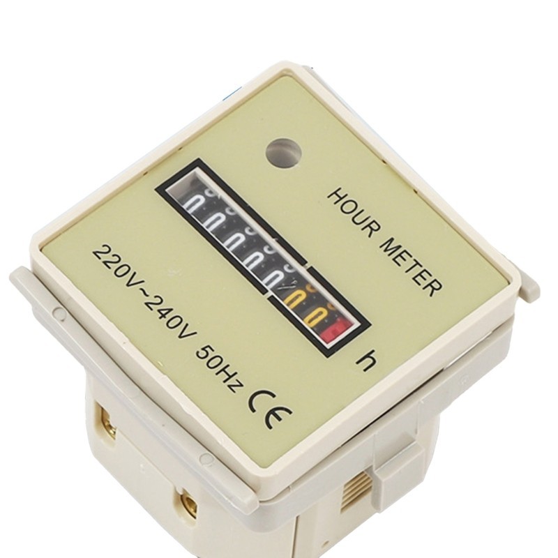Kellnny Industrial Hour Meter 220V-240V 50Hz Timers Counter Air ...