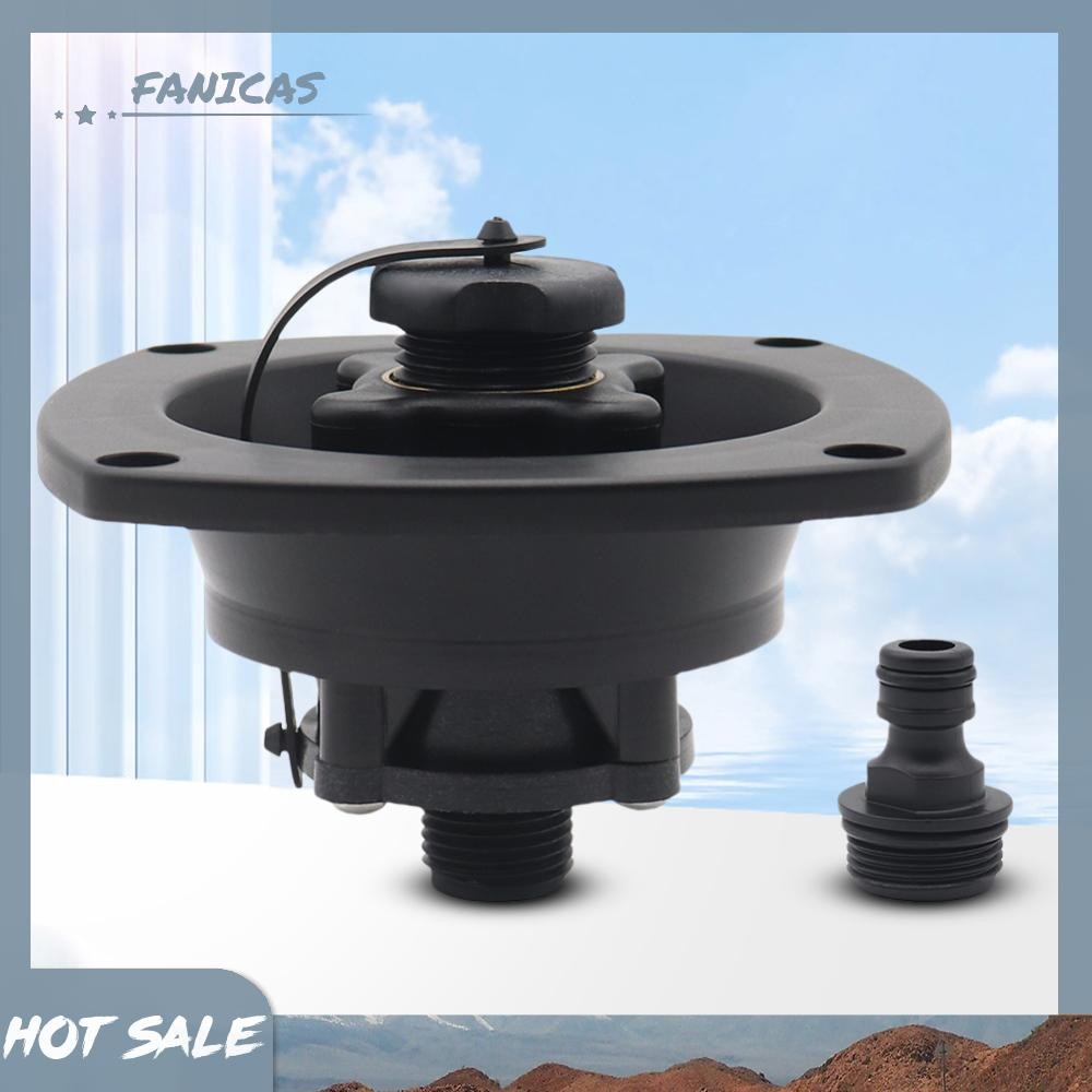 [Fanicas.my] Water Inlet Filler Cap Quick Connector RV Filler Entry ...