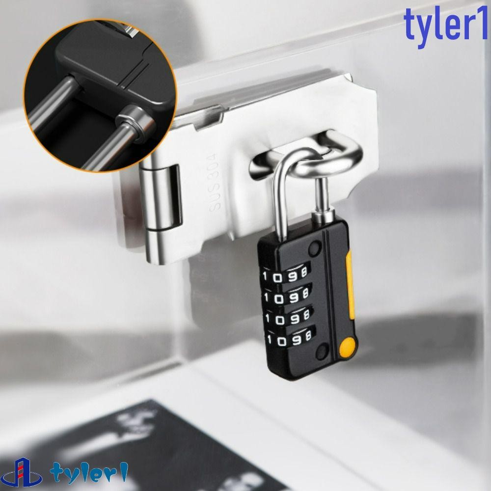 TYLER1 Bicycle Rope Lock, Four-digit Password Combination Safety Cable ...