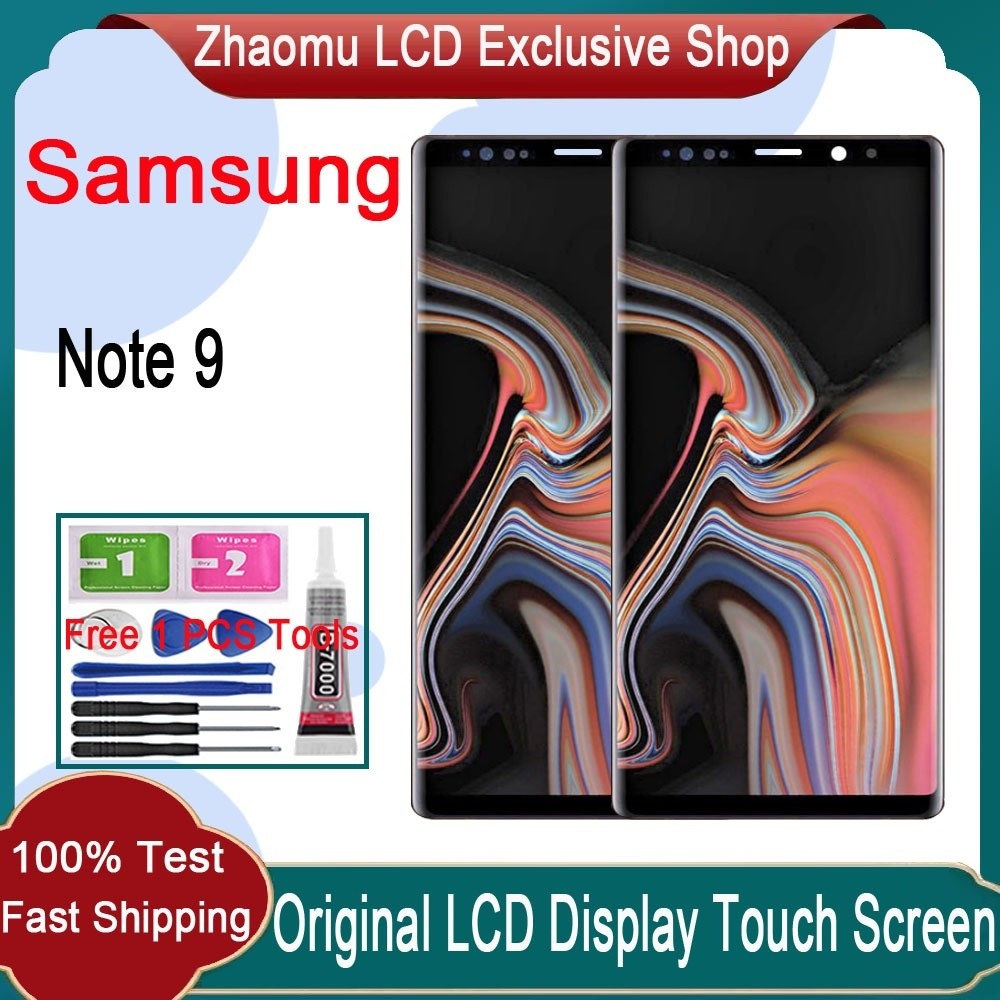 Original AMOLED Samsung Galaxy Note 9 LCD Display Touch Screen With ...