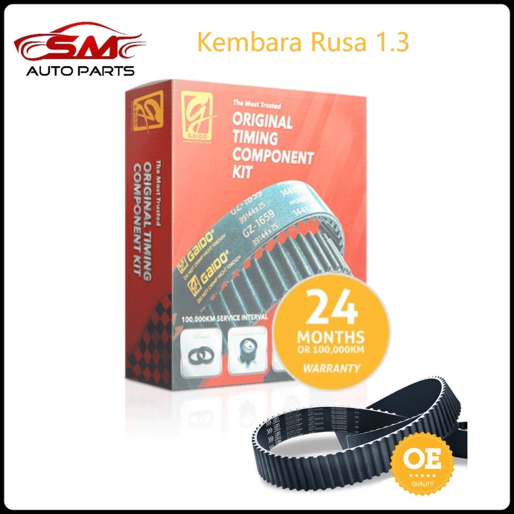 Gaido Timing Belt Set - Perodua Kembara Rusa 1.3 ( 93RU25 ) Gaido ...