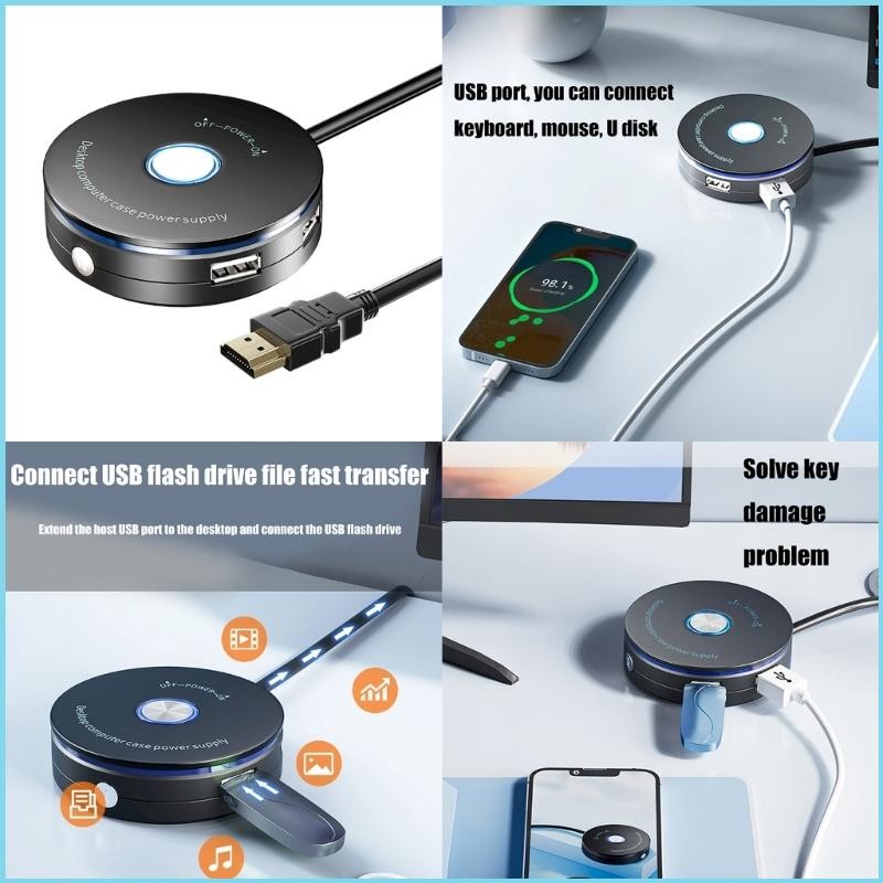 RUN PC Power Switches Desktop Computer Power Switches External Remote ...