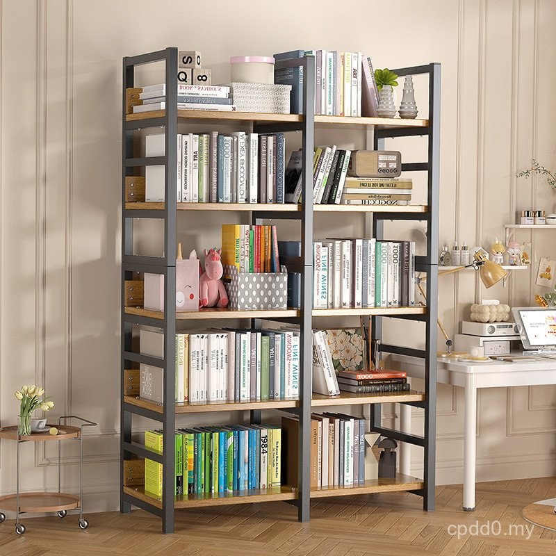 Rak buku, rak penyimpanan lantai, rak simpanan kanak-kanak isi rumah ...