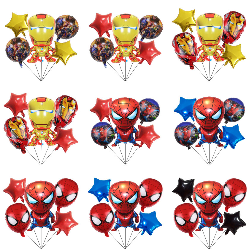 Marvel Avengers Series Cartoon Game Aluminum Film Balloon Set Party ...