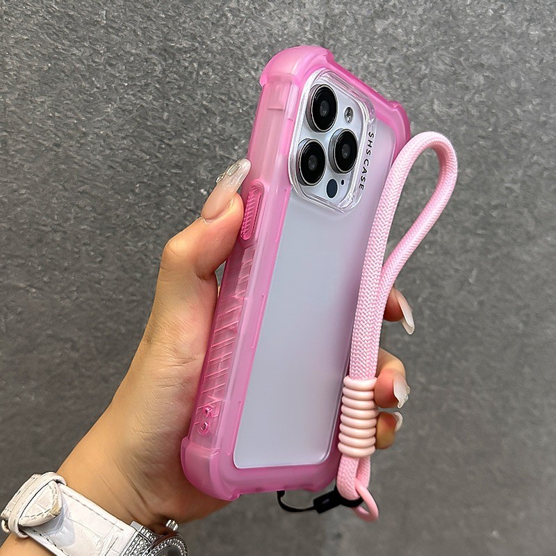 Thickened Airbags Transparent Hard Case for IPhone 15 14 13 Promax Plus ...