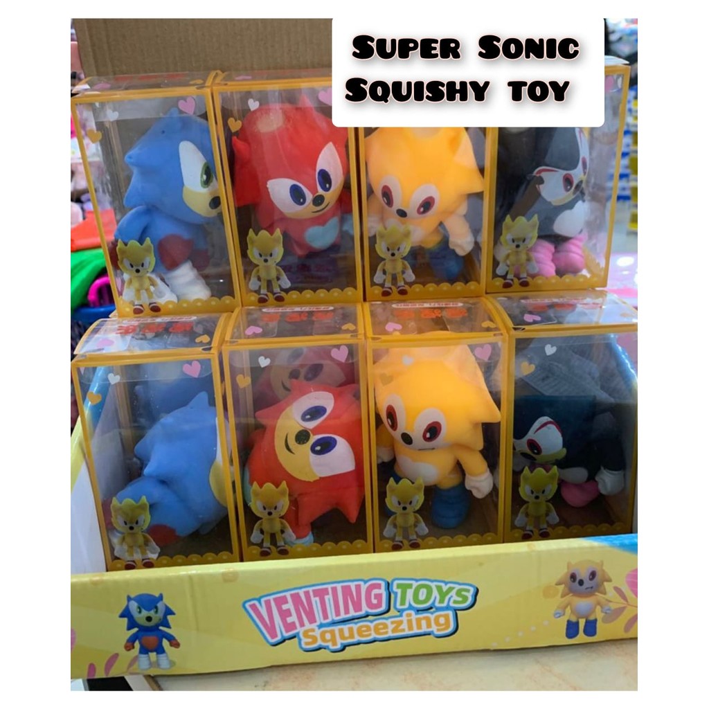CUTE PINCH SUPER SONIC SQUISHY TOY 1 PCS / SQUISHY PINCH SUPER SONIC ...