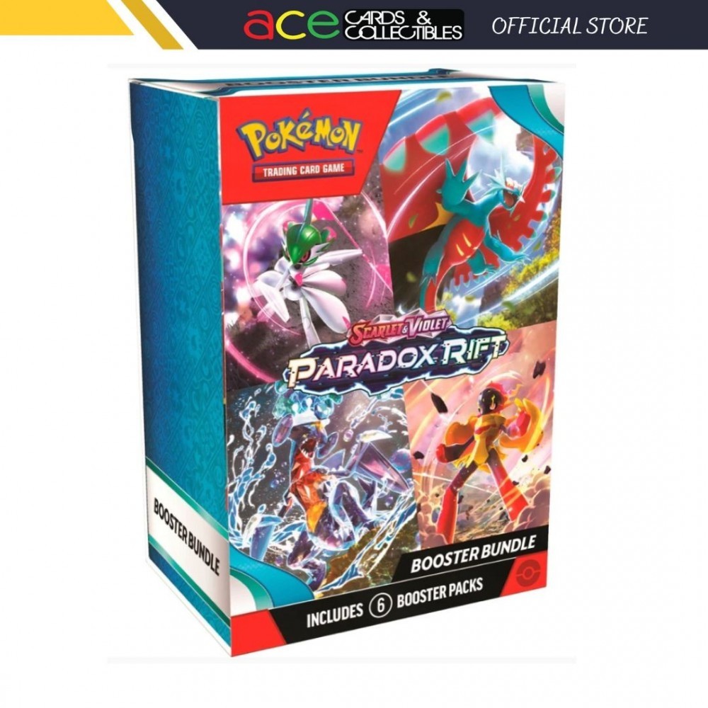 Pokemon TCG: SV4 Paradox Rift Booster Bundle (6 packs) | Shopee Malaysia