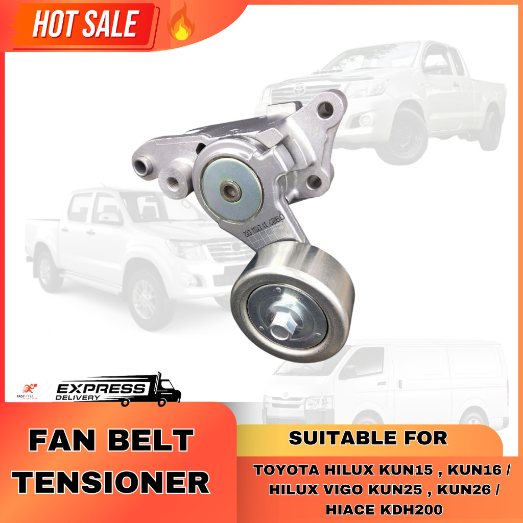FAN BELT TENSIONER TOYOTA HILUX KUN15 , KUN16 / HILUX VIGO KUN25 ...
