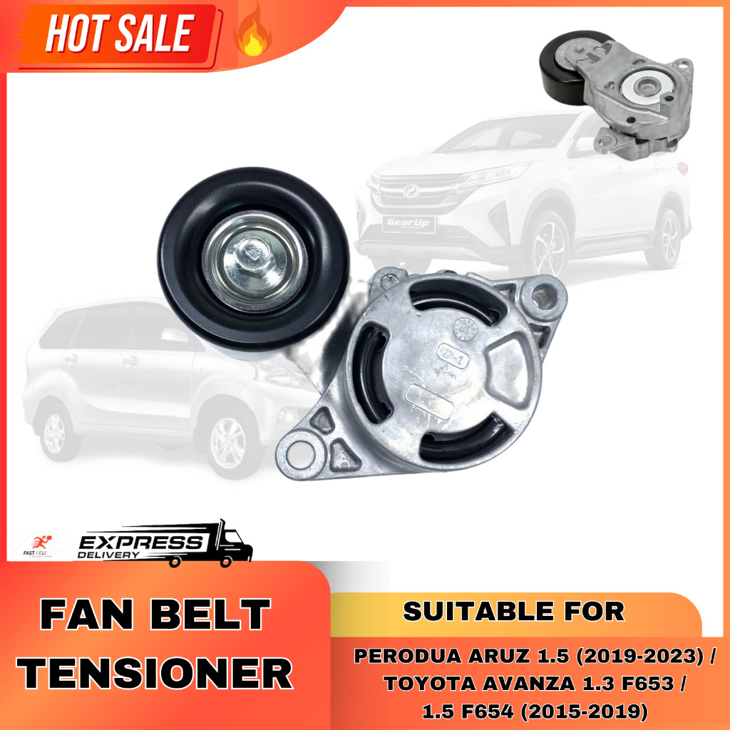 FAN BELT TENSIONER PERODUA ARUZ 1.5 (2019-2023) / TOYOTA AVANZA 1.3 ...