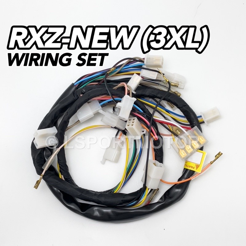 YAMAHA RXZ-NEW (3XL) WIRING SET 3XL-82590-00 HARDNESS HARNESS WAYARING ...